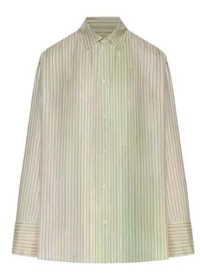 TOTEME Striped Shirt - Neutrals