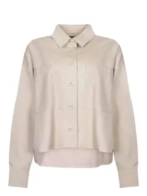 Max Mara Patch-pocket Button Shirt - Neutrals