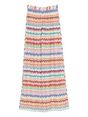 Missoni Chevron Trousers - White