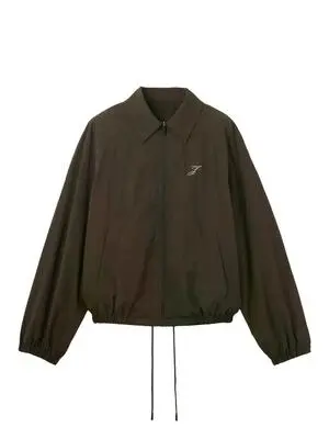 Jacquemus Embroidered-logo Jacket - Brown