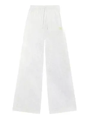 Off-White All-over Lettering Trousers - White