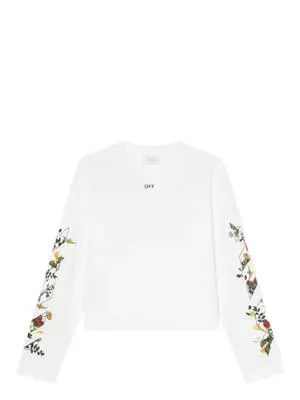 Off-White Arrow Flowers T-shirt - White