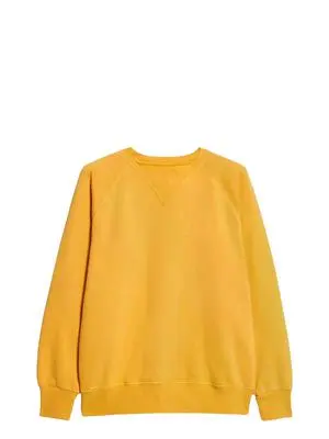 FORTELA Harvard Raglan Crew-neck Sweatshirt - Yellow