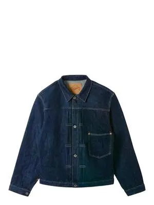 FORTELA Buddy Pocket Denim Jacket - Blue