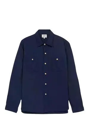 FORTELA Patch-pocket Shirt - Blue