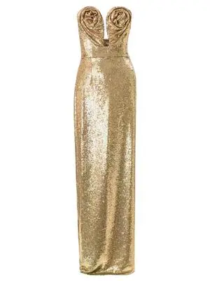 CAROLINA HERRERA Carolina Herrera Sequin Maxi Dress