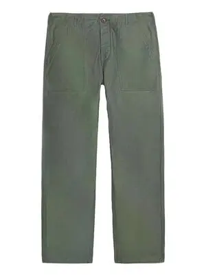 FORTELA Patch-pocket Trousers - Green