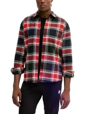 MAMMUT Check-pattern Shirt - Red
