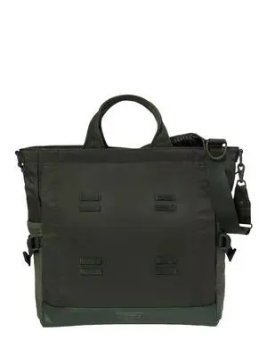 PORTER-YOSHIDA & CO Appliqué Top Handle Tote Bag - Green