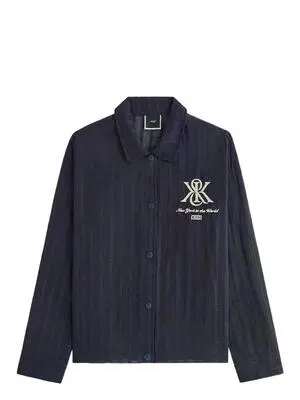 Kith Kieran Crest Coaches Jacket - Blue