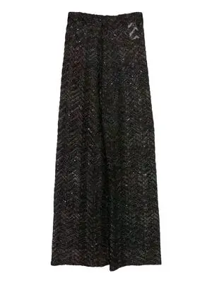 Missoni Chevron Trousers - Brown