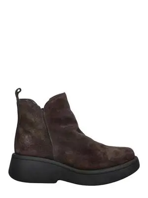 Fly London Suede Ankle Boots - Brown