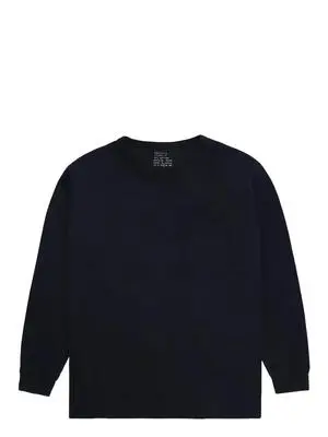FORTELA Chest Pocket Cotton Sweater - Black