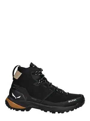 SALEWA Logo-print Performance Footwear - Black