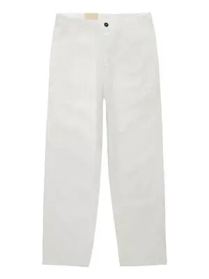 FORTELA Patch-pocket Trousers - White
