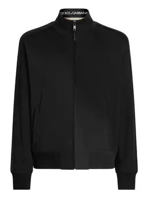 Dolce & Gabbana Zip-up Jacket - Black