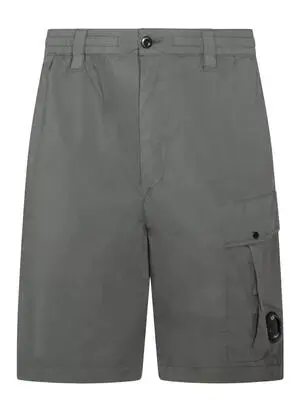 C.P. COMPANY Button-fastening Cargo Shorts - Grey