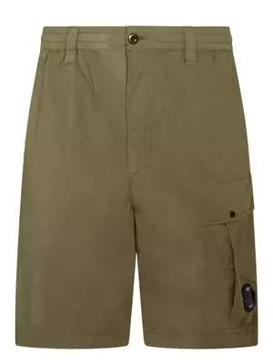 C.P. COMPANY Button-fastening Cargo Shorts - Grey