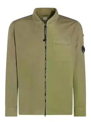 C.P. COMPANY Zip Pocket Shirt - Neutrals