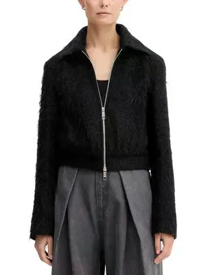 BOSS Cropped Jacket - Black