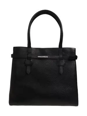 Dsquared2 Leather Tote Bag - Black