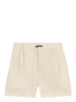 FORTELA Patch Pockets Shorts - Neutrals