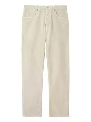 FORTELA Five-pocket Corduroy Trousers - Neutrals