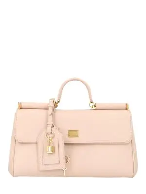 Dolce & Gabbana My Sicily Top Handle Bag - Nude
