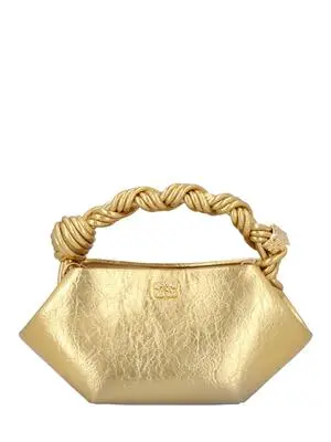 GANNI Mini "bou" Bag - Gold