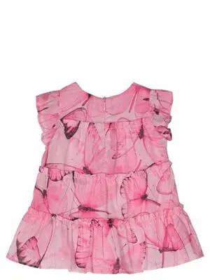 Blumarine Printed Dress - Pink