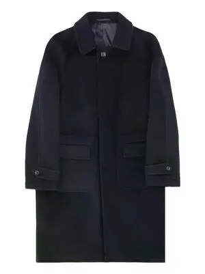 FORTELA Amedeo Single-breasted Coat - Blue