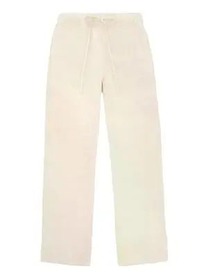 FORTELA Drawstring Wide Leg Trousers - Neutrals