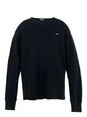 SAINT MXXXXXX Long Sleeve Thermal Top - Black