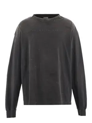 SAINT MXXXXXX X Long Sleeve Tee - Black
