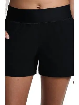 LANDS' END 3" Quick Dry Board Shorts - Black
