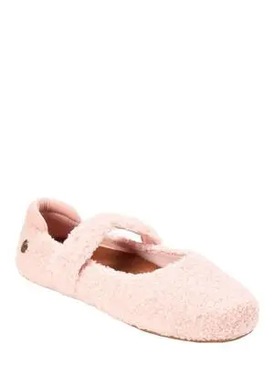 DEARFOAMS Haddy Teddy Ballet Flat - Pale Mauve