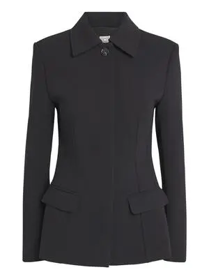 TOTEME Collared Tailored Jacket - Black