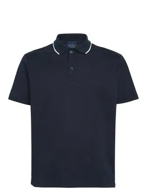 Paul & Shark X Kl Rahul Aqua Touch Cotton Interlock Polo Shirt - Navy