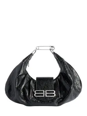 Balenciaga Medium Pamela Shoulder Bag - Black