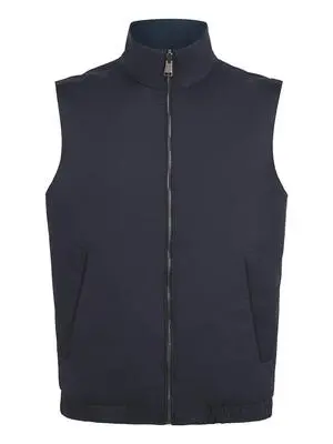 Canali Reversible Gilet - Navy