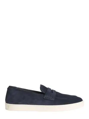 CANALI Suede Penny Loafers