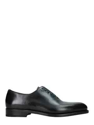 FERRAGAMO Leather Oxford Shoes - Blue