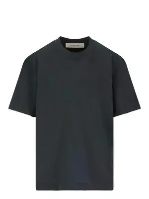 GOLDEN GOOSE Jersey Capsule Reversed-logo T-shirt - Black