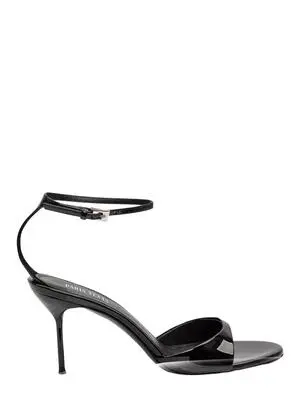 Paris Texas Lidia Ankle Strap Pumps Black