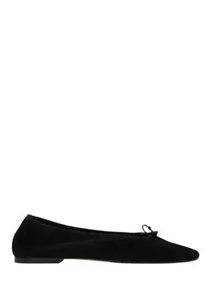 AeydĒ Bow-detail Ballet Flats - Black