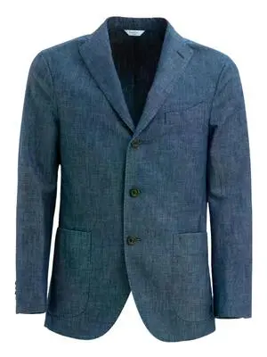 BOGLIOLI Denim Single-breasted Suit