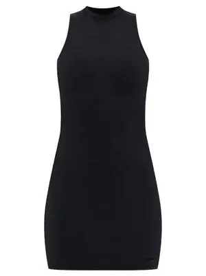 Vetements Racerback Mini Dress - Black
