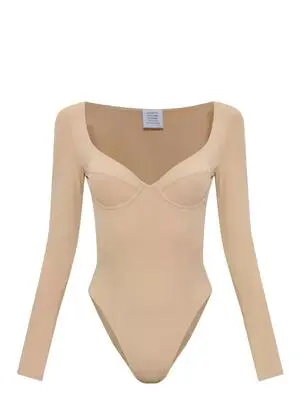 Vetements Long-sleeve Bodice Body - Neutrals