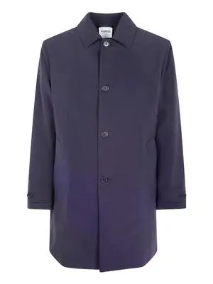Aspesi Buttoned Coat - Blue