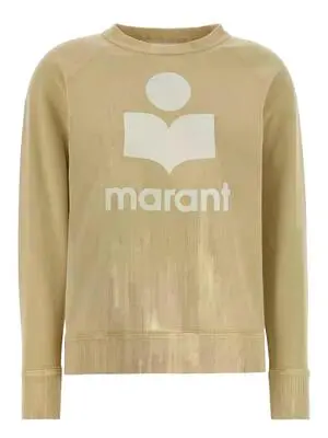 Isabel Marant Logo-print Sweater - Neutrals